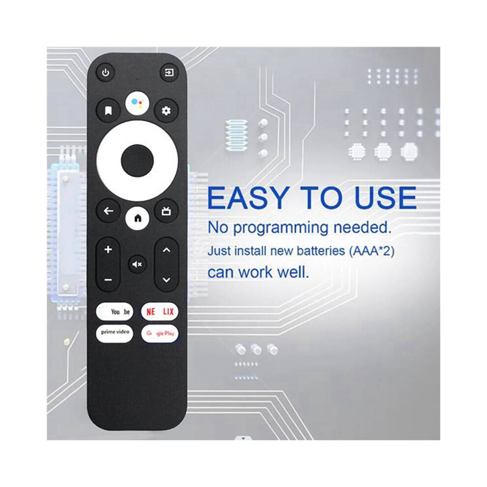 Pour MECOOL/ONN KM2 Android TV Box Remplacer la TéLéCommande Vocale ...