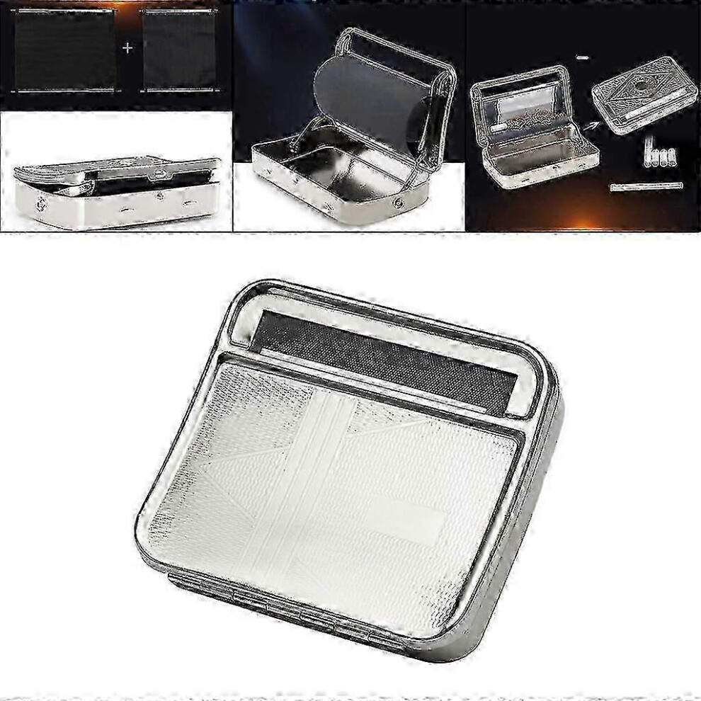 Manual Tobacco Roller Box Cigarette Rolling Machine Case Metal for ...