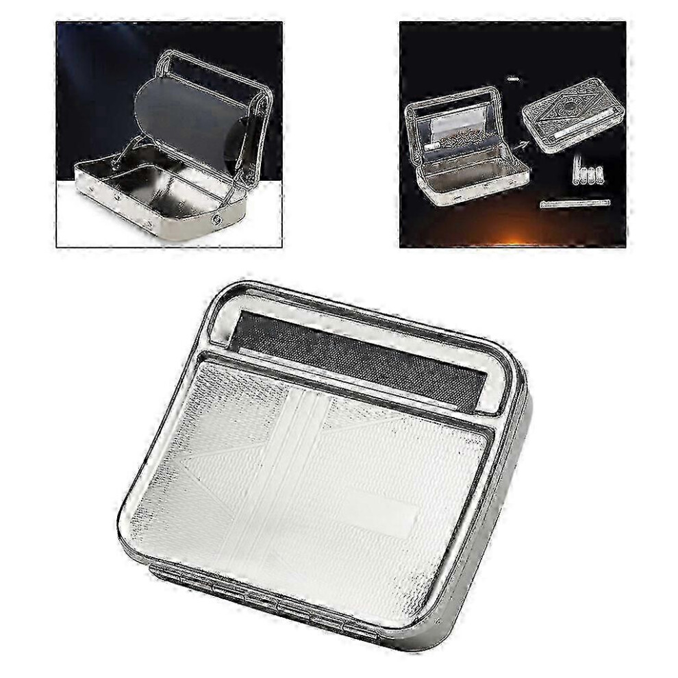 Manual Tobacco Roller Box Cigarette Rolling Machine Case Metal for ...