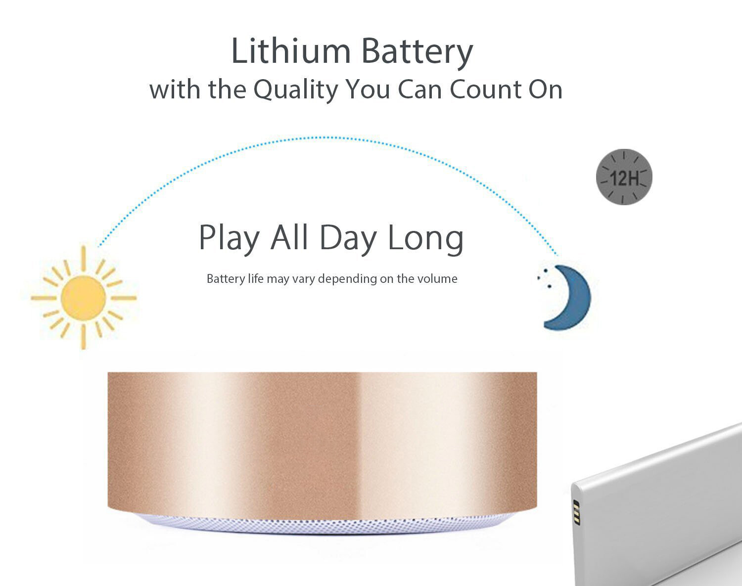 Enceinte Bluetooth portable avec son HD, écran tactile intelligent ...