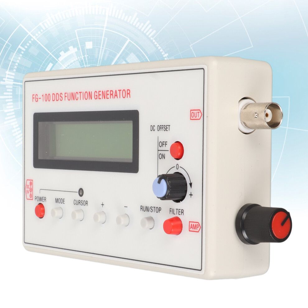 DDS Low Frequency Function Generator 200kHz Sine Square Triangular Wave ...