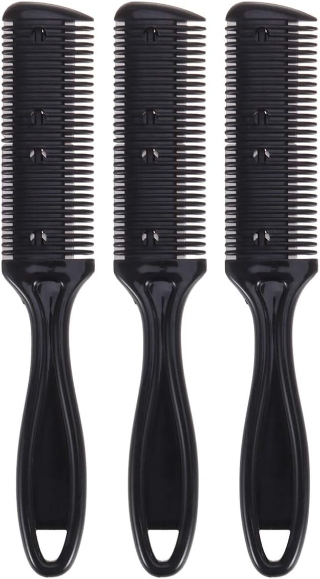 Peigne rasoir polyvalent, lame en acier inoxydable pour une coupe ...