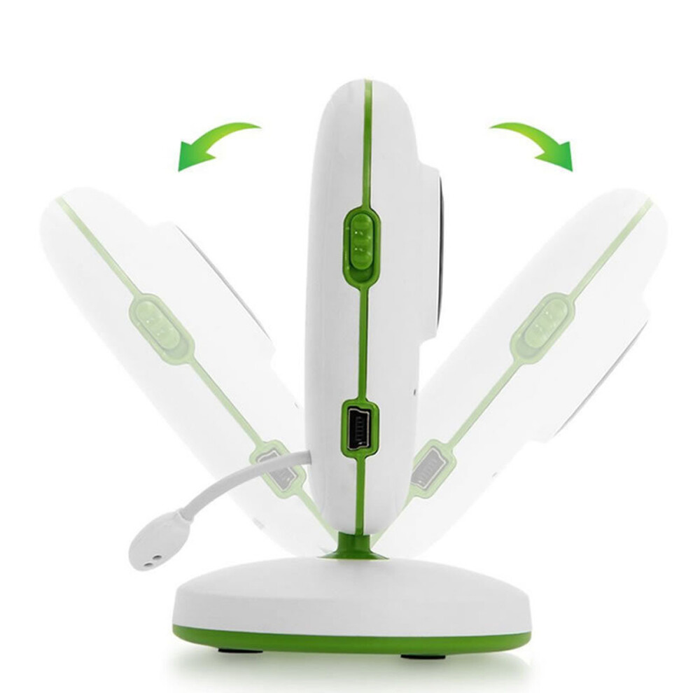 Caméra HD 720p, babyphone vidéo avec vision nocturne infrarouge pour ...