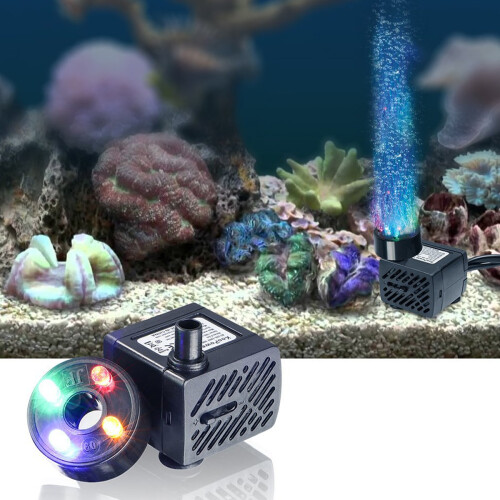 Pompa sommergibile per acquario, motore stabile e resistente che ...