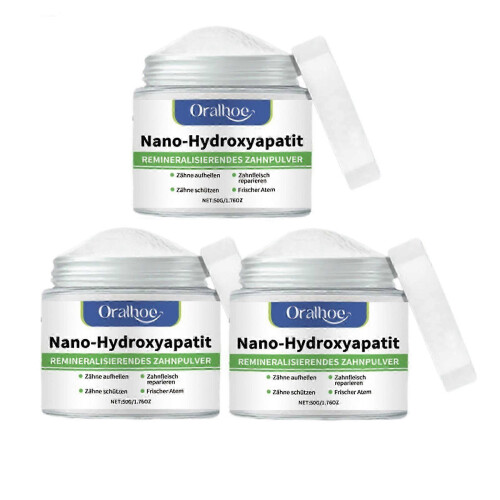 3X Hydroxyapatite Teeth Powder, Nanos Hydroxyapatite Powder for Tooth ...