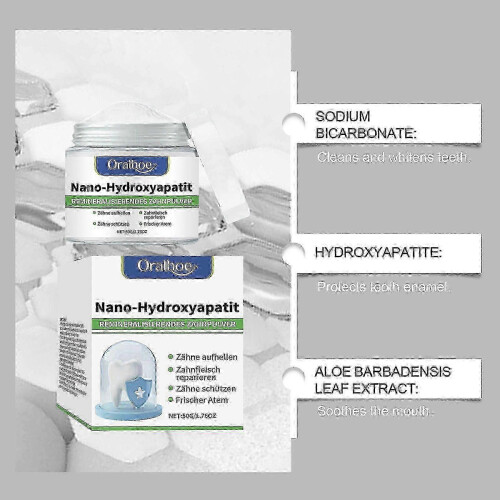 3X Hydroxyapatite Teeth Powder, Nanos Hydroxyapatite Powder for Tooth ...