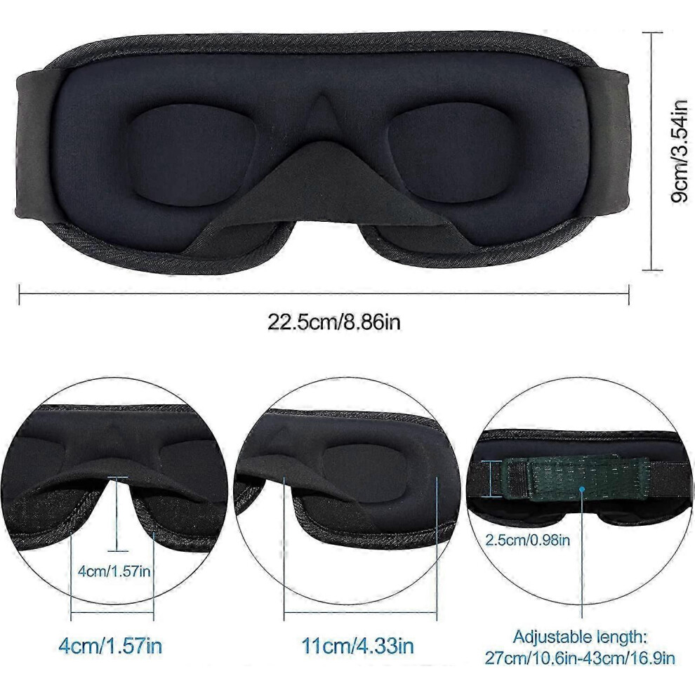 Night Mask Sleep Mask Blindfold Night Cahce Eyes for Sleeping Memory ...