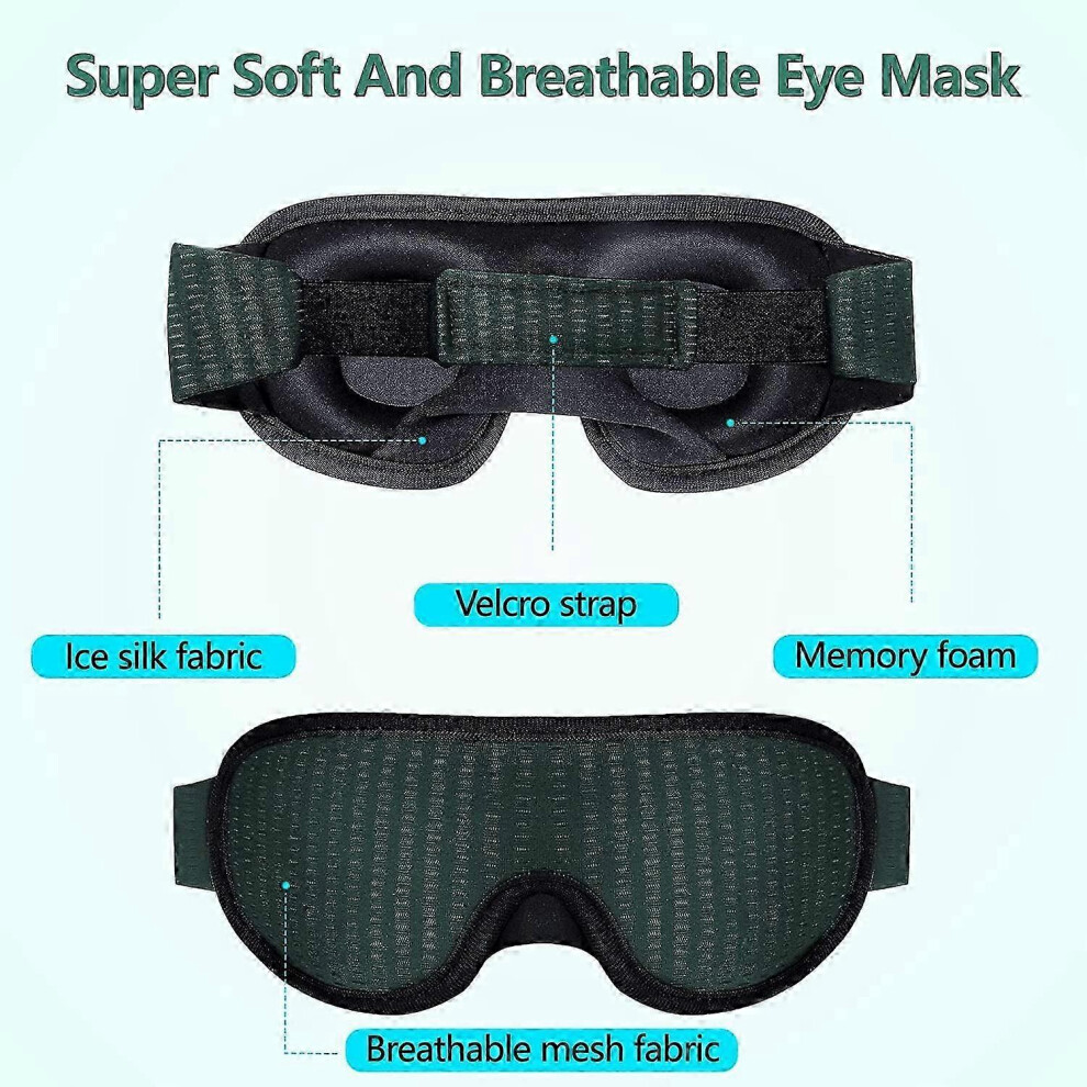 Night Mask Sleep Mask Blindfold Night Cahce Eyes for Sleeping Memory ...