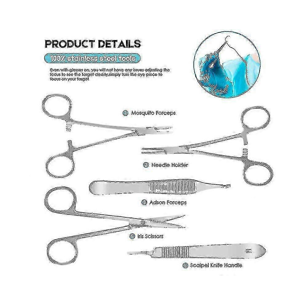 Professional Suture Practice Kit for Medical Students - Silicone Suture ...