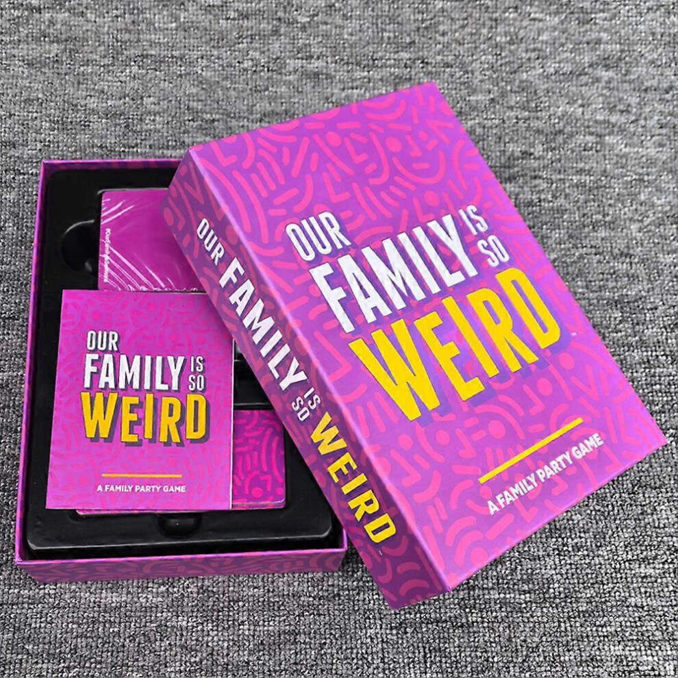 Our Family is So Weird Card Game - Party Game for Teens & Adults Who's ...