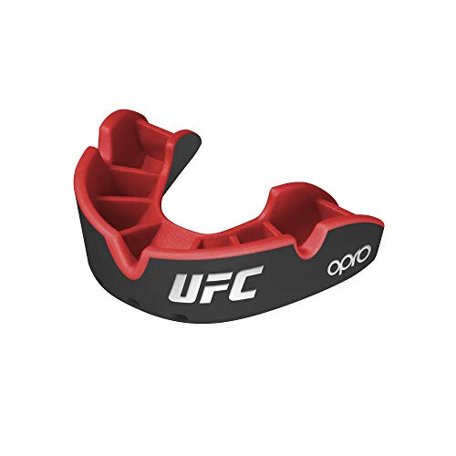 Opro Silver Level UFC Adult and Youth Sports Mouthguard with Case, Kids ...
