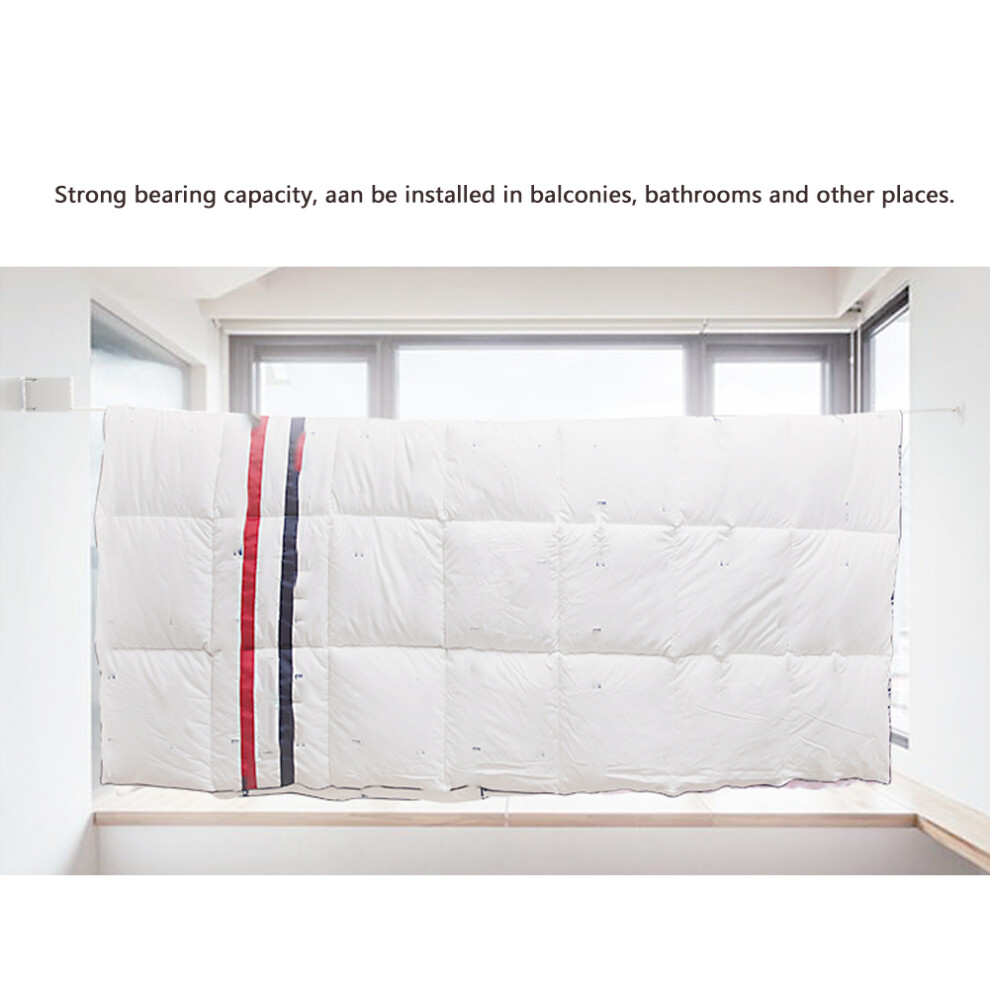Étendoir à linge d'intérieur facile à installer, rétractable, anti ...