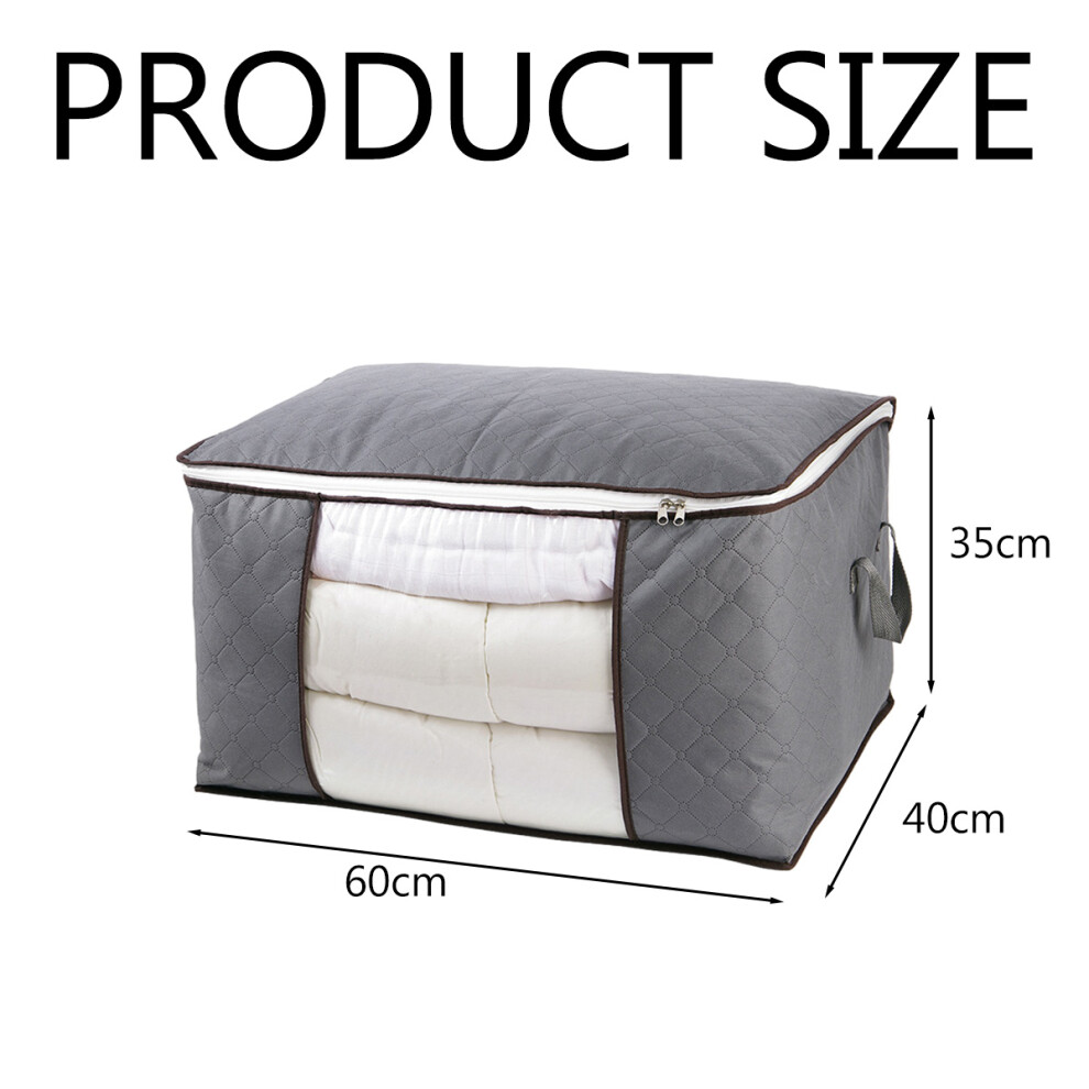 Sacs de rangement pliables avec poignées renforcées pour vêtements et ...