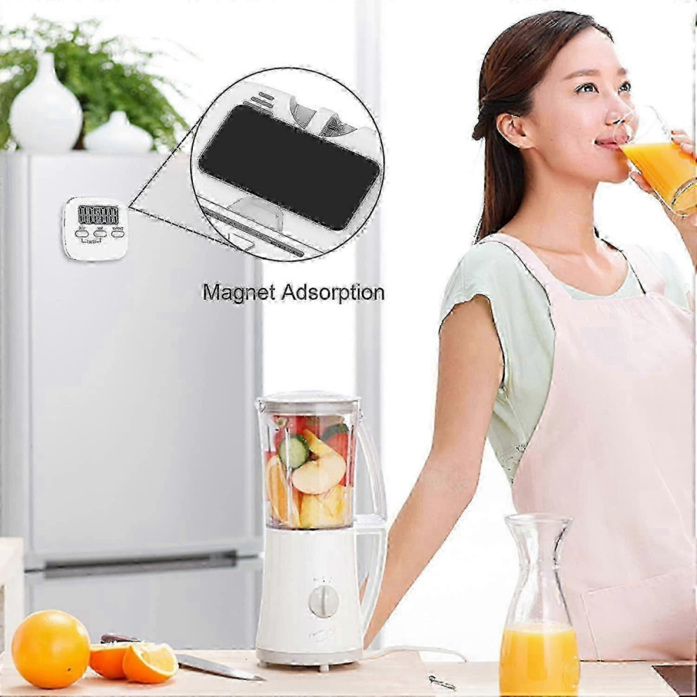 Minuteur de Cuisine Magnétique 26-27, Grand Écran LCD, Chronomètre ...