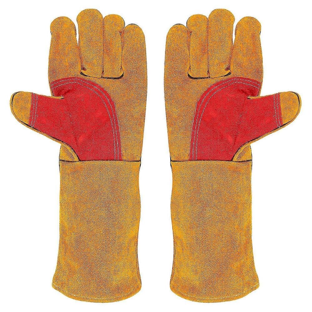 Svetshandskar Värmebeständiga handskar Grillhandskar Kohud ...
