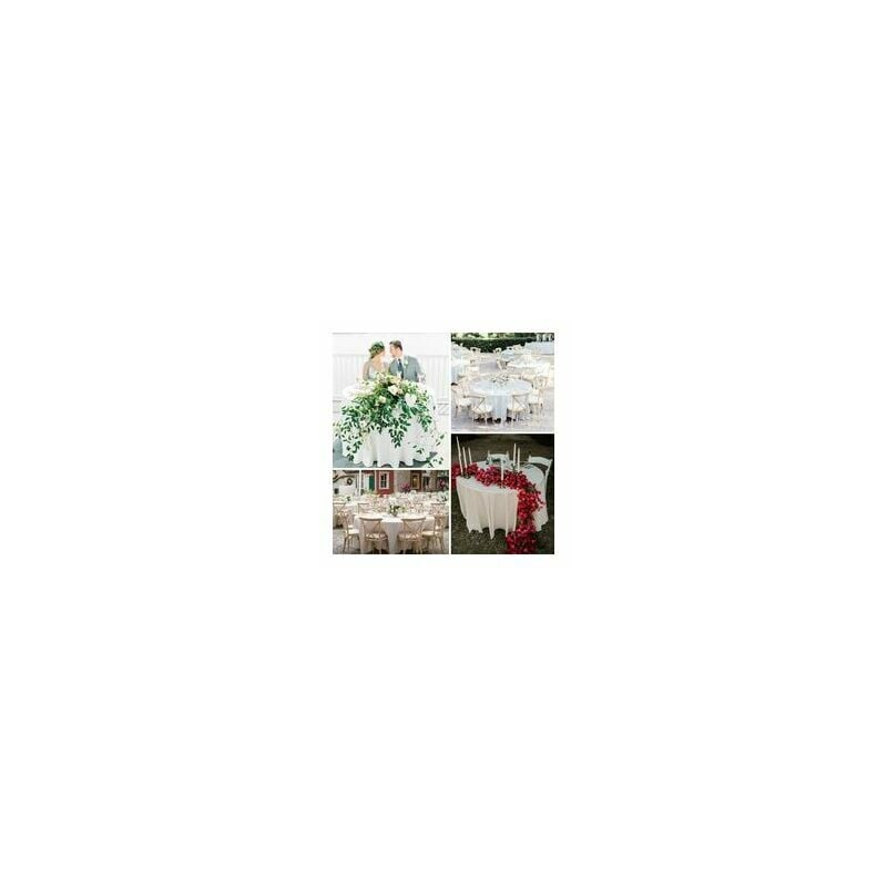 Nappe pour buffets, en polyester lavable et résistant aux taches ...