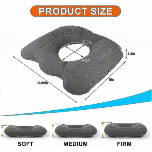 Orthopaedic Seat Cushion For Pain Relief - Inflatable Haemorrhoids For ...