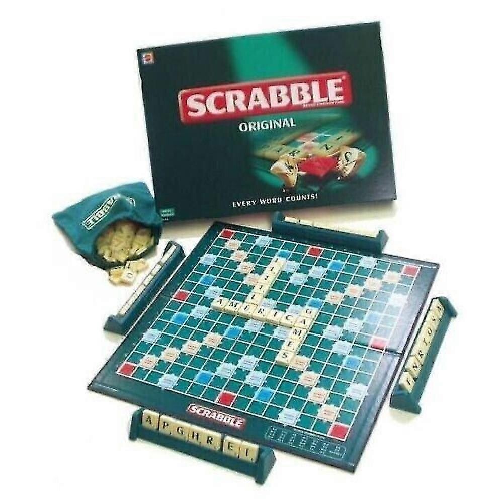 (As show, One size) Original Scrabble Board Game Family Kids Adults ...