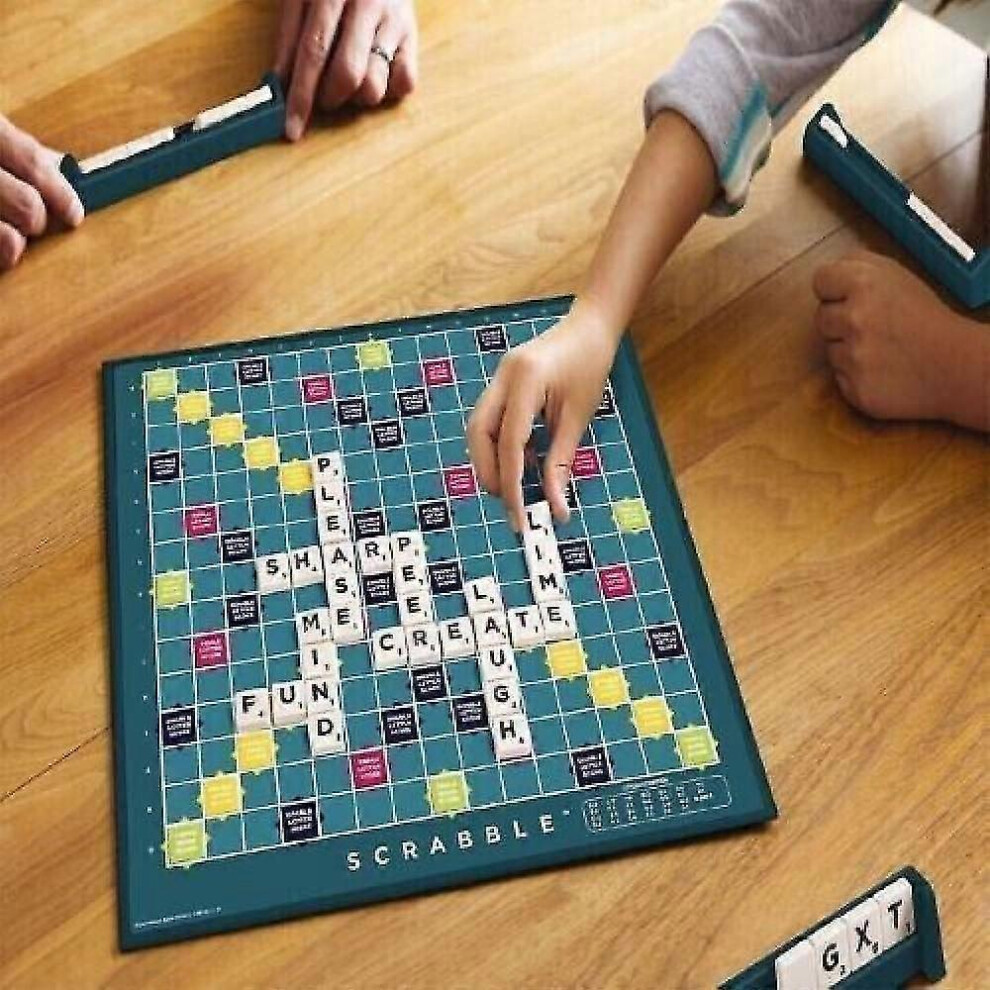 (As show, One size) Original Scrabble Board Game Family Kids Adults ...