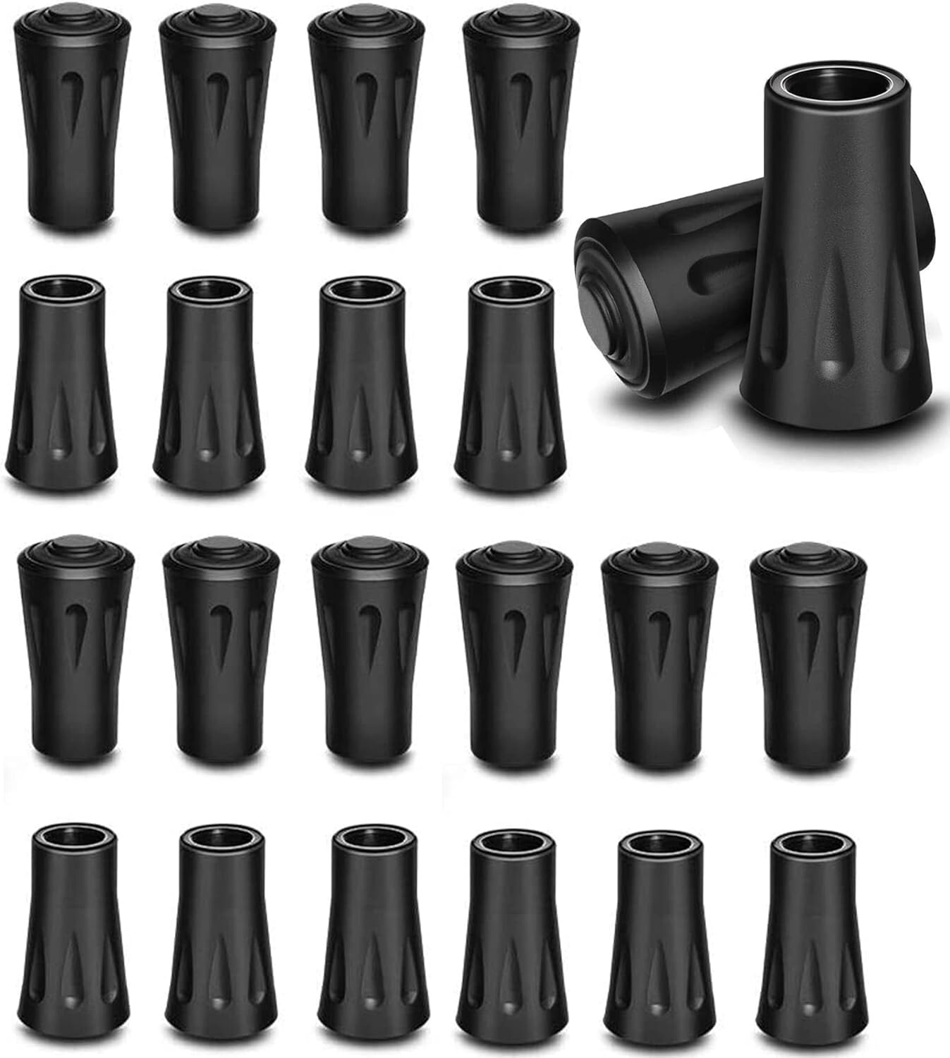 Embouts de bâtons de randonnée absorbant les chocs, embouts en ...