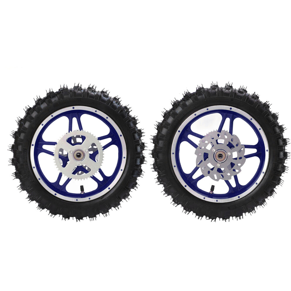 2.5-10in Rear Wheel Assembly with Tire Disc Bearing for Off Road Dirt ...
