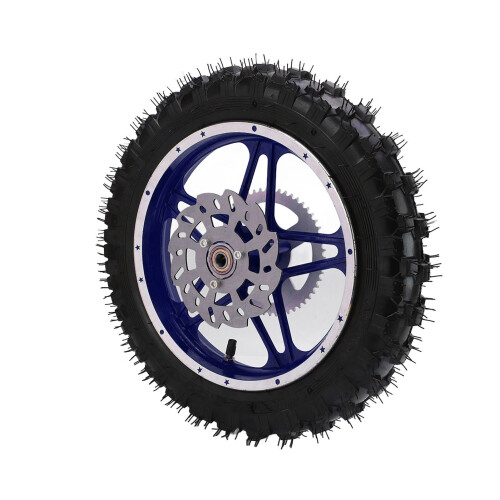 2.5-10in Rear Wheel Assembly with Tire Disc Bearing for Off Road Dirt ...
