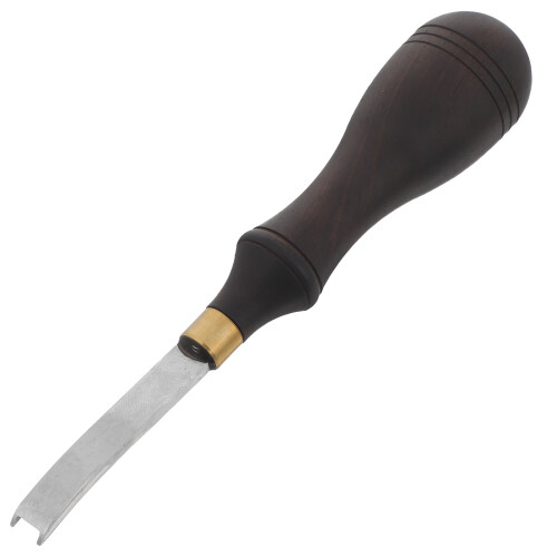 Couteau Skiver Cuir Manche Bois on OnBuy
