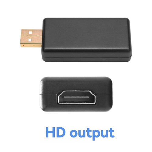 USB Till -Kompatibel Adapter Höghastighetsgränssnitt för Videoutgång ...