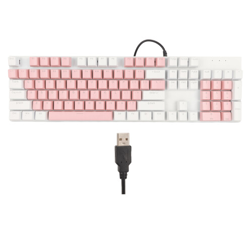 Multimedia- und Tastenkombinations-Tastatur mit linearen roten ...