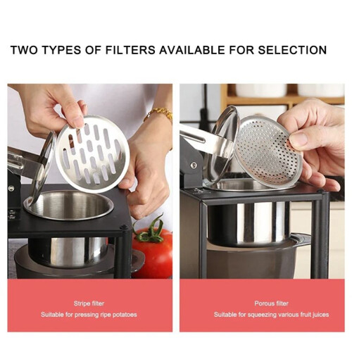304 Stainless Steel Squeezer Juicer Hand Press Citrus Press Manual ...