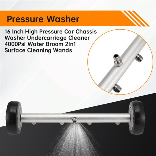 16 Inch High Pressure Car Chassis Washer Undercarriage Cleaner 4000Psi ...