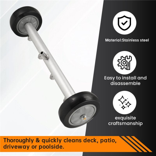 16 Inch High Pressure Car Chassis Washer Undercarriage Cleaner 4000Psi ...