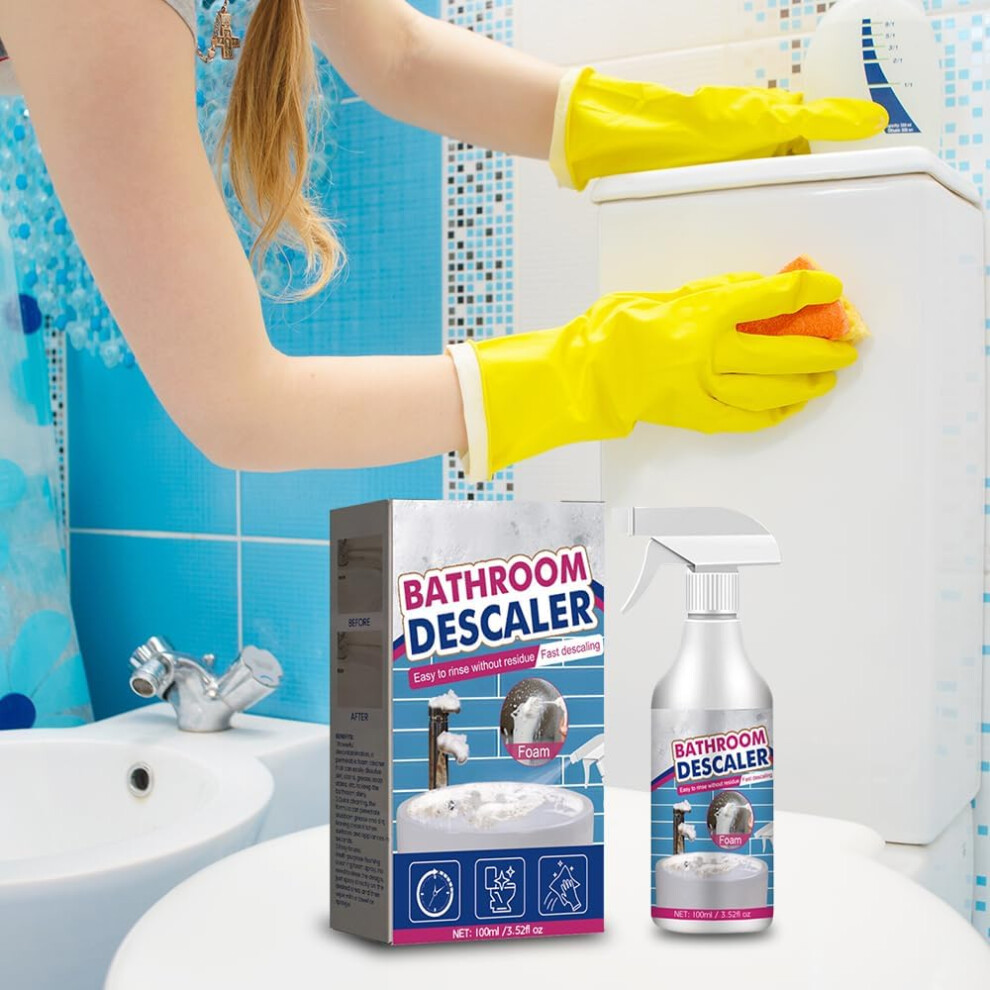 Limpiador en espuma desincrustante para baño (Novedad 2026) - Spray ...