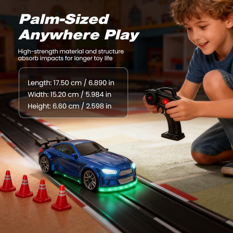 Ferngesteuertes Mini-Rennauto 2026 Neu - Maßstab 1:64, Allradantrieb ...