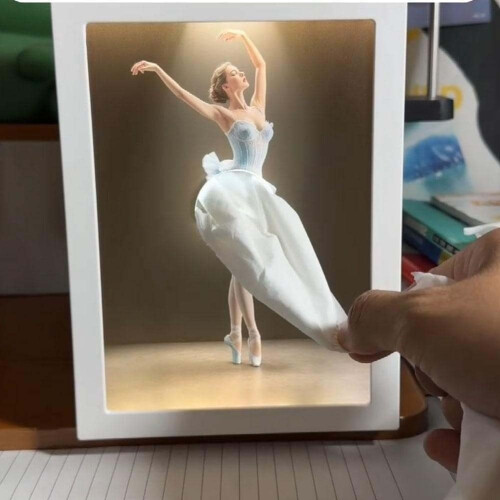 Ballet Dancer Tissue Box | Creative Elegant Ballerina Girl Cover with ...