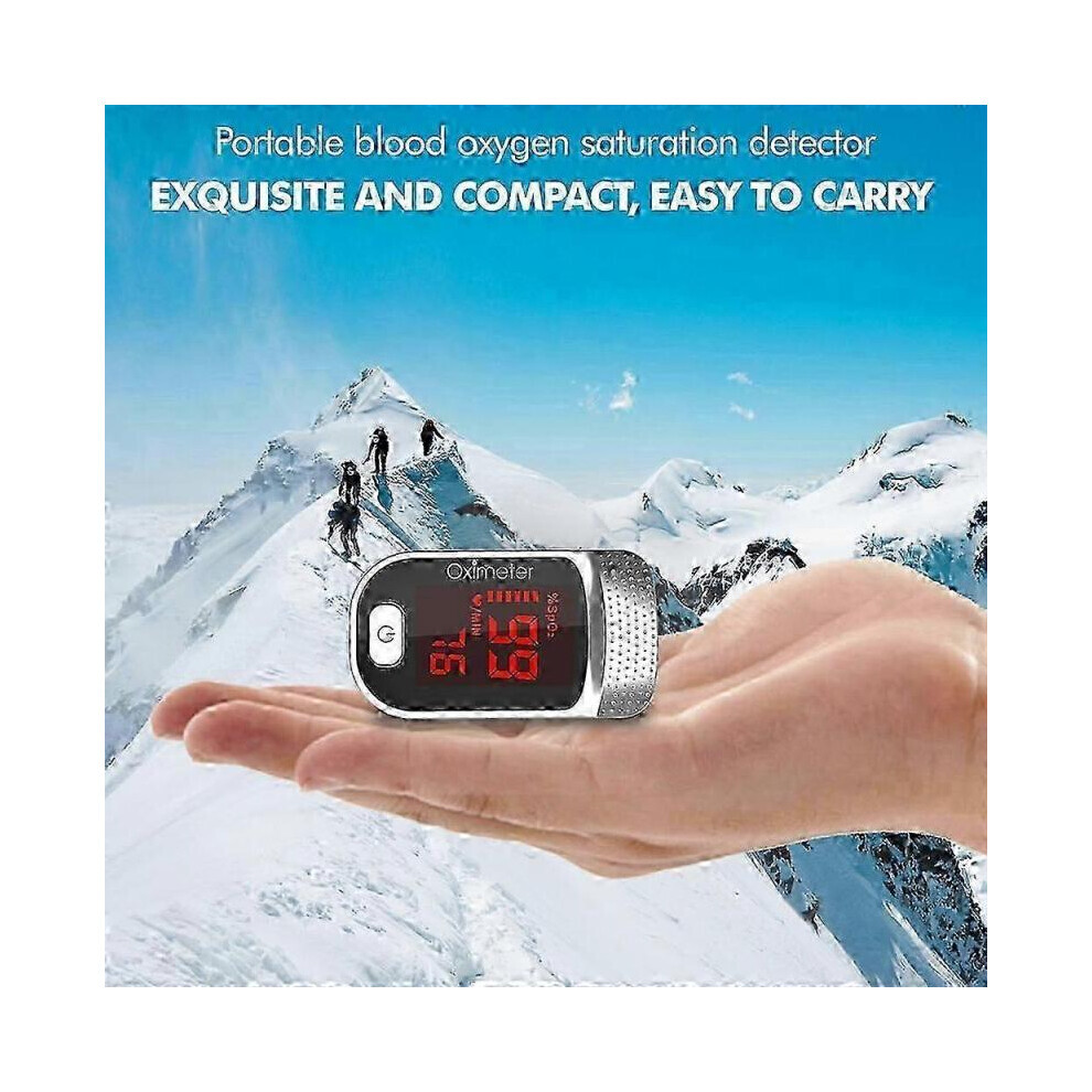Finger Clip Blood Glucose Monitor Smart Portable Blood Glucose Testing ...