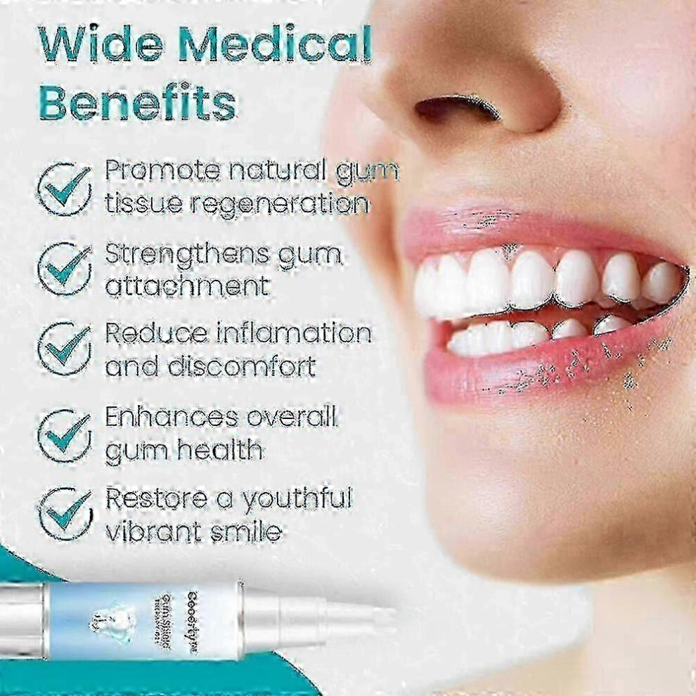 5pcs Gum Repair Gel, Rebuilding Strengthen Teeth, Whitening, Anti ...
