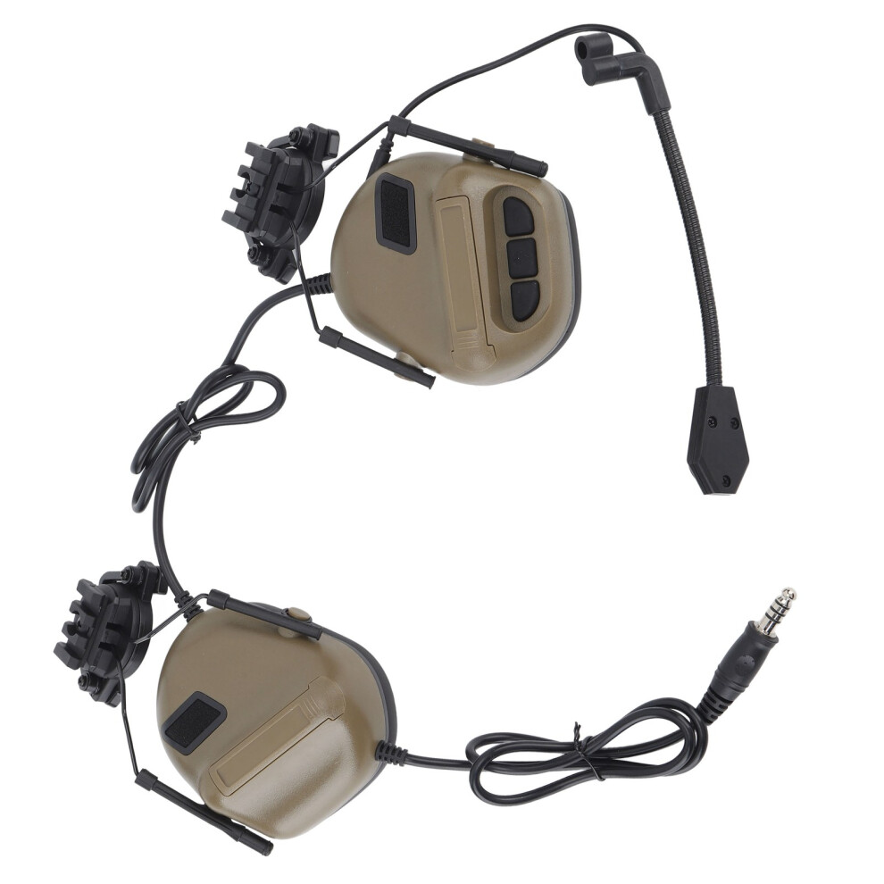 Shooting Headset with Sound Amplification, Ear Hearing Protection, ABS ...