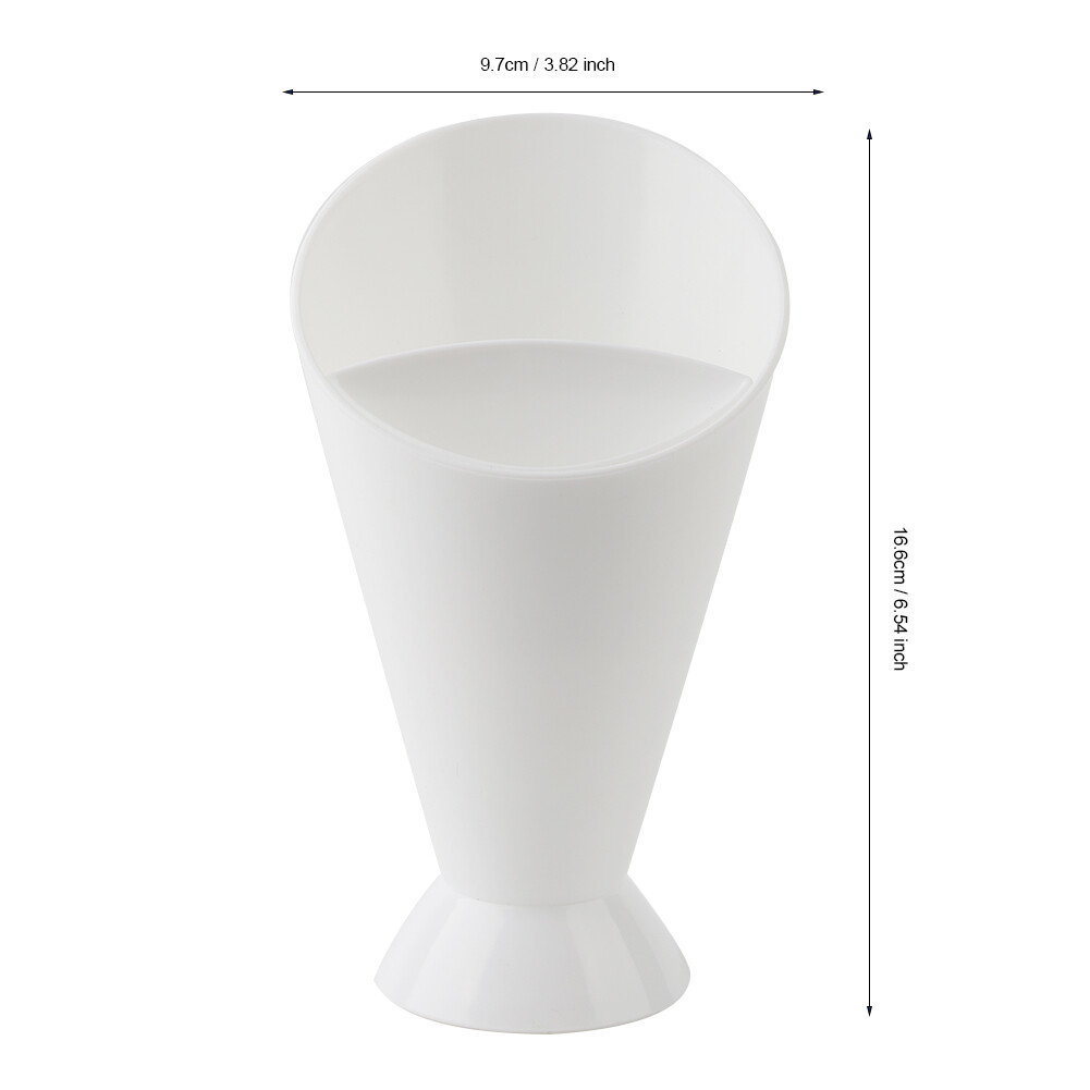 Stylish French Fry Container, Re-usable Sauce Container Fry Cone with ...