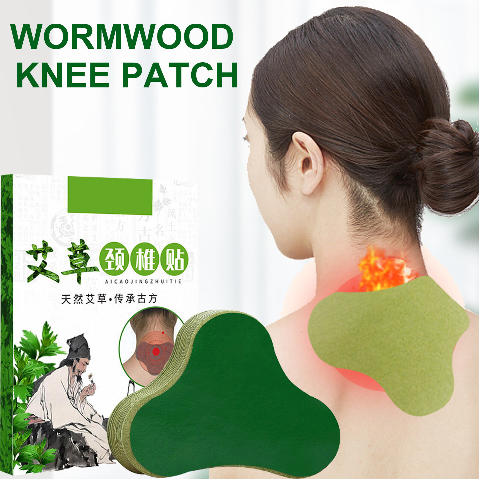 Patch chauffant auto-chauffant à base de plantes pour soulager les ...
