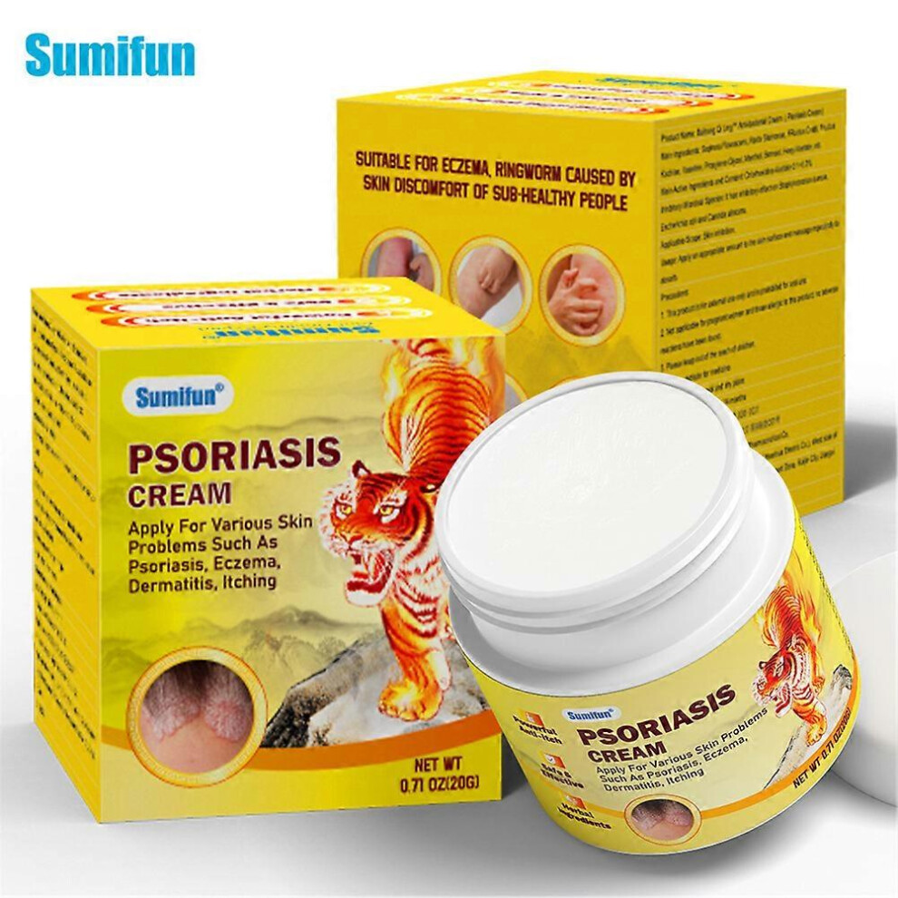 3X Psoriasis Cream, Skin Psoriasis Anti-Itch Soothing Cream, Soothing ...