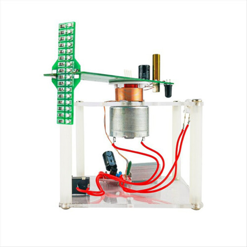 Single Side Rotating LED Display DIY Electronic Kit Welding Spare Parts ...
