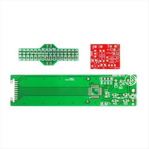 Single Side Rotating LED Display DIY Electronic Kit Welding Spare Parts ...
