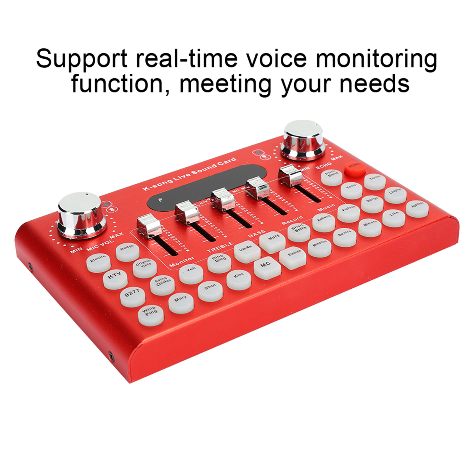 Table de mixage numérique avec changeur de voix, carte son live avec ...