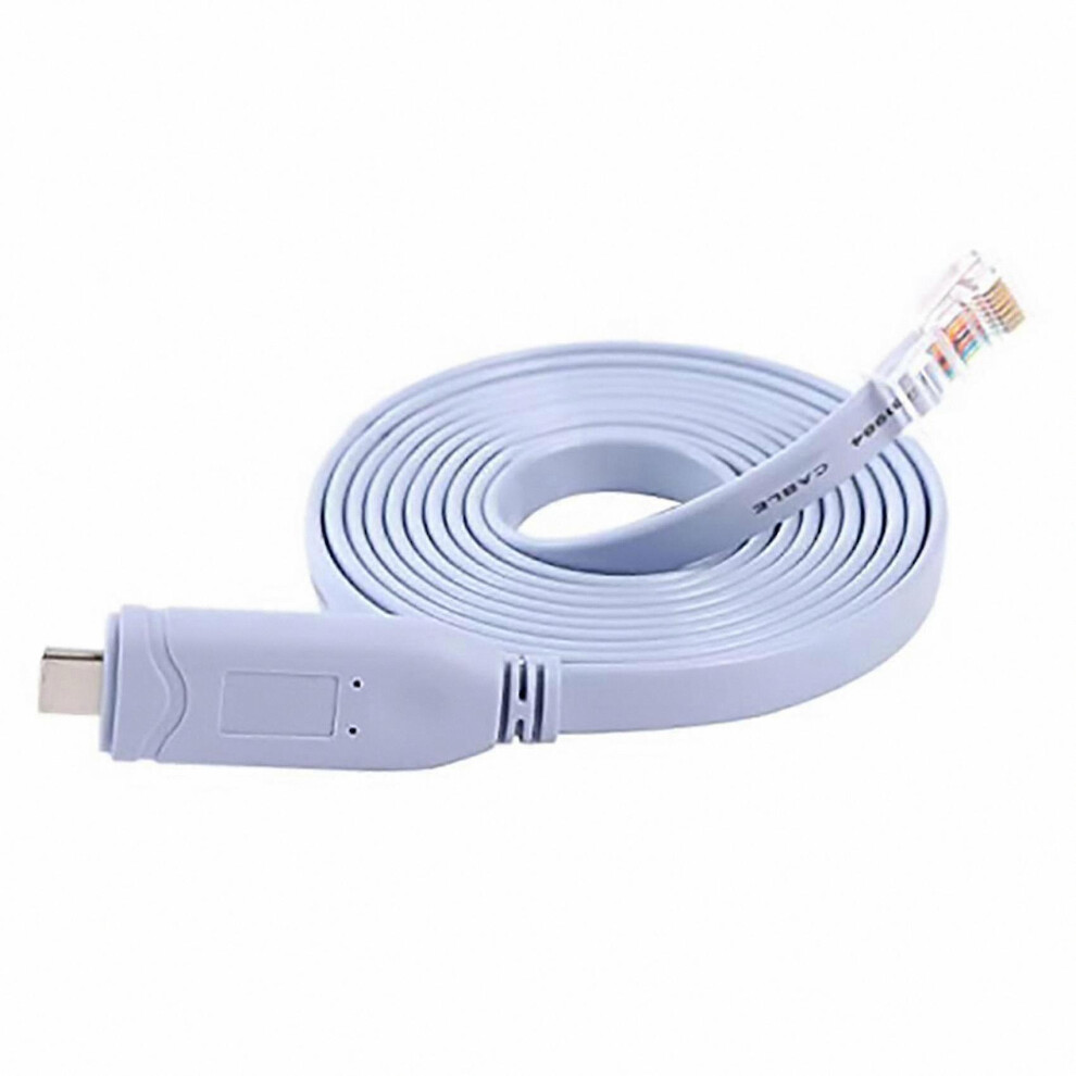 Cavo seriale Type-C a RJ45 blu 1,8 m compatibile con Windows ...