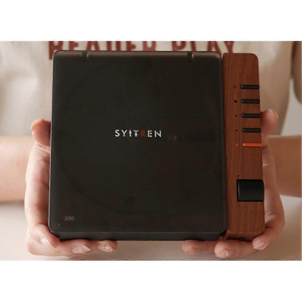 Syitren Audiophiler tragbarer CD-Player, stilvoller kabelloser ...