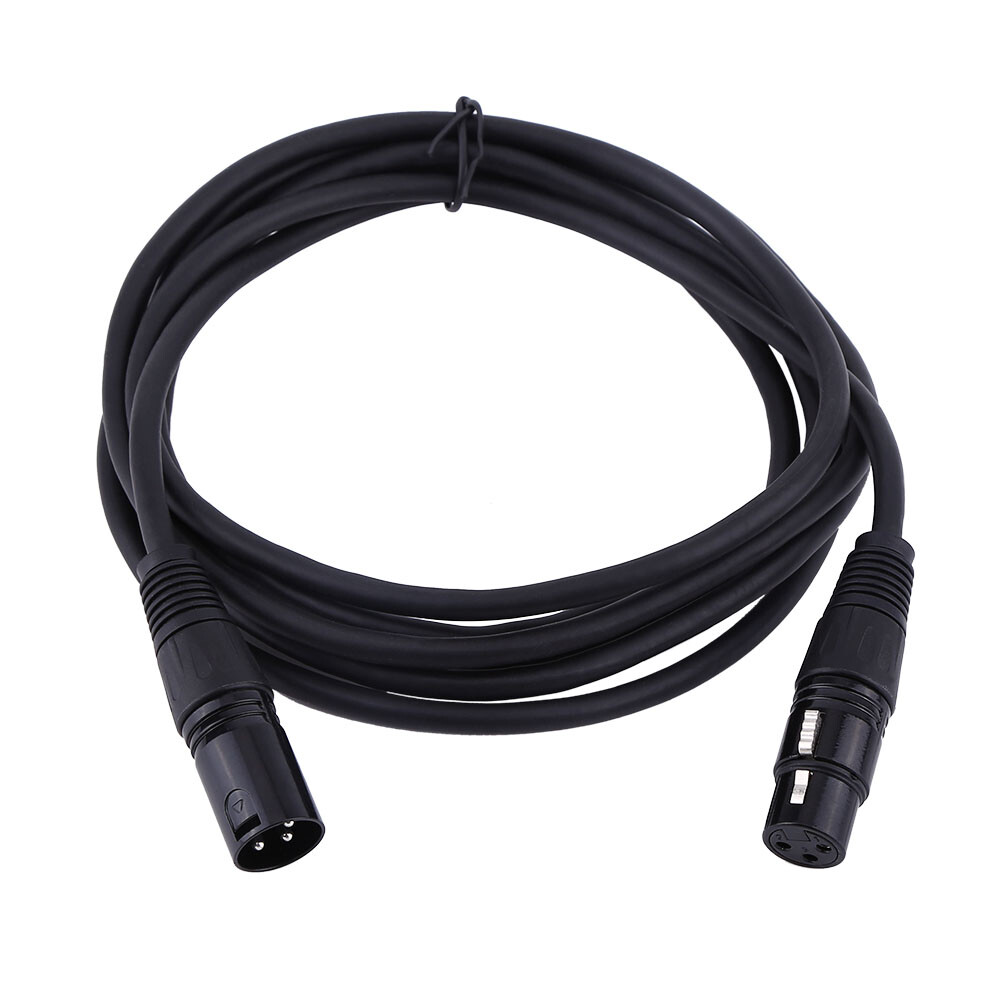 Câble de signal pour éclairage de scène XLR mâle/femelle 3 broches ...