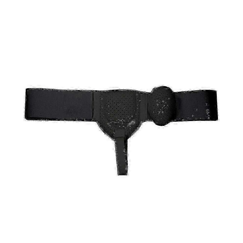 (Black) Inguinal Hernia Belt For Men Left Or Right Side Post Surgery ...
