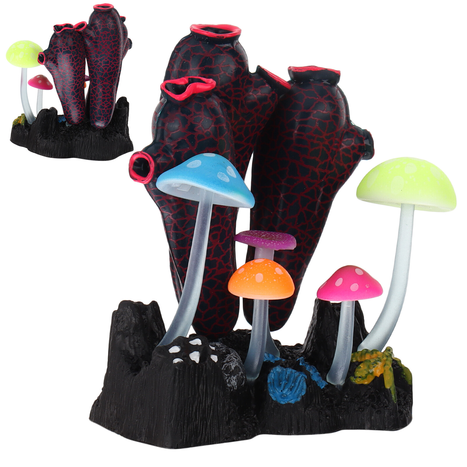Décorations lumineuses ornementales pour aquarium, sans danger pour les ...