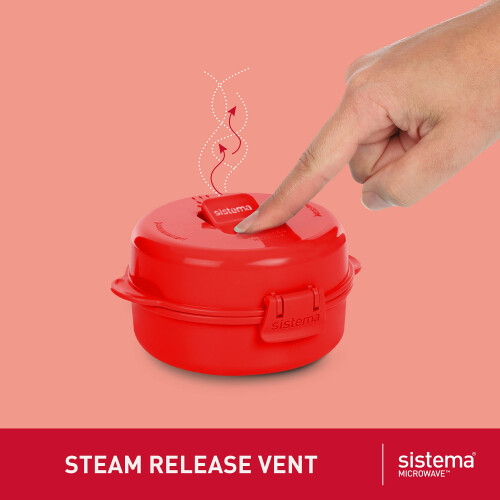 Sistema Easy Eggs Microwave Egg Cooker | 270 ml | Egg Poacher with Ste ...